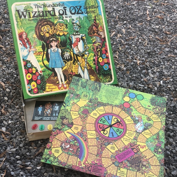 Vintage | Games | Vintage 975 The Wonderful Wizard Of Oz Spinner Game ...